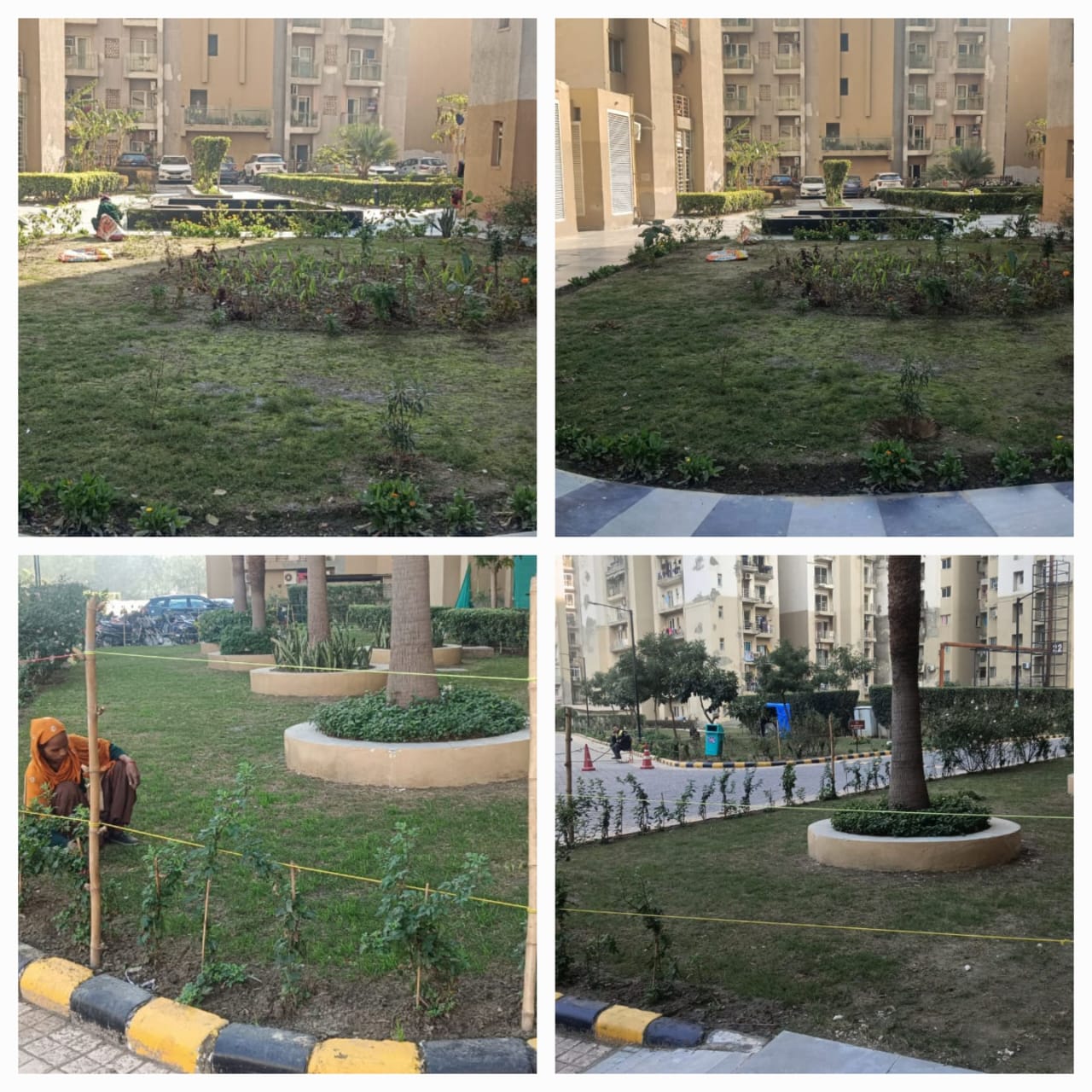 Garden Maintenance in progress at Paras Tierea Society - Paras Tierea ...