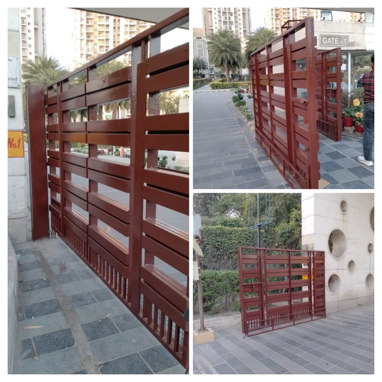 Gate Maintenance in progress at Paras Tierea Society - Paras Tierea ...