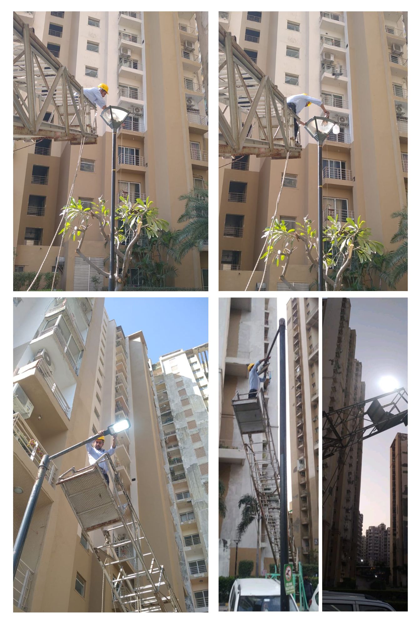Lighting Upgrade Drive at Paras Tierea: Illuminating Our Community ...